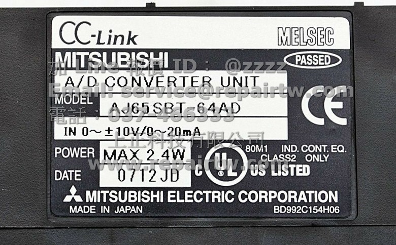 AJ65SBT-64AD Mitsubishi 三菱 PLC 可程式控制器