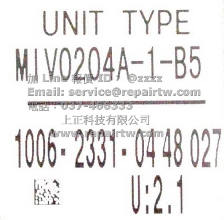 MIV0204A-1-B5 OKUMA Servo Drive 伺服驅動器